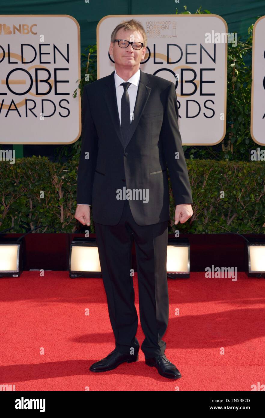 Hollywood Foreign Press Association president Theo Kingma arrives at ...