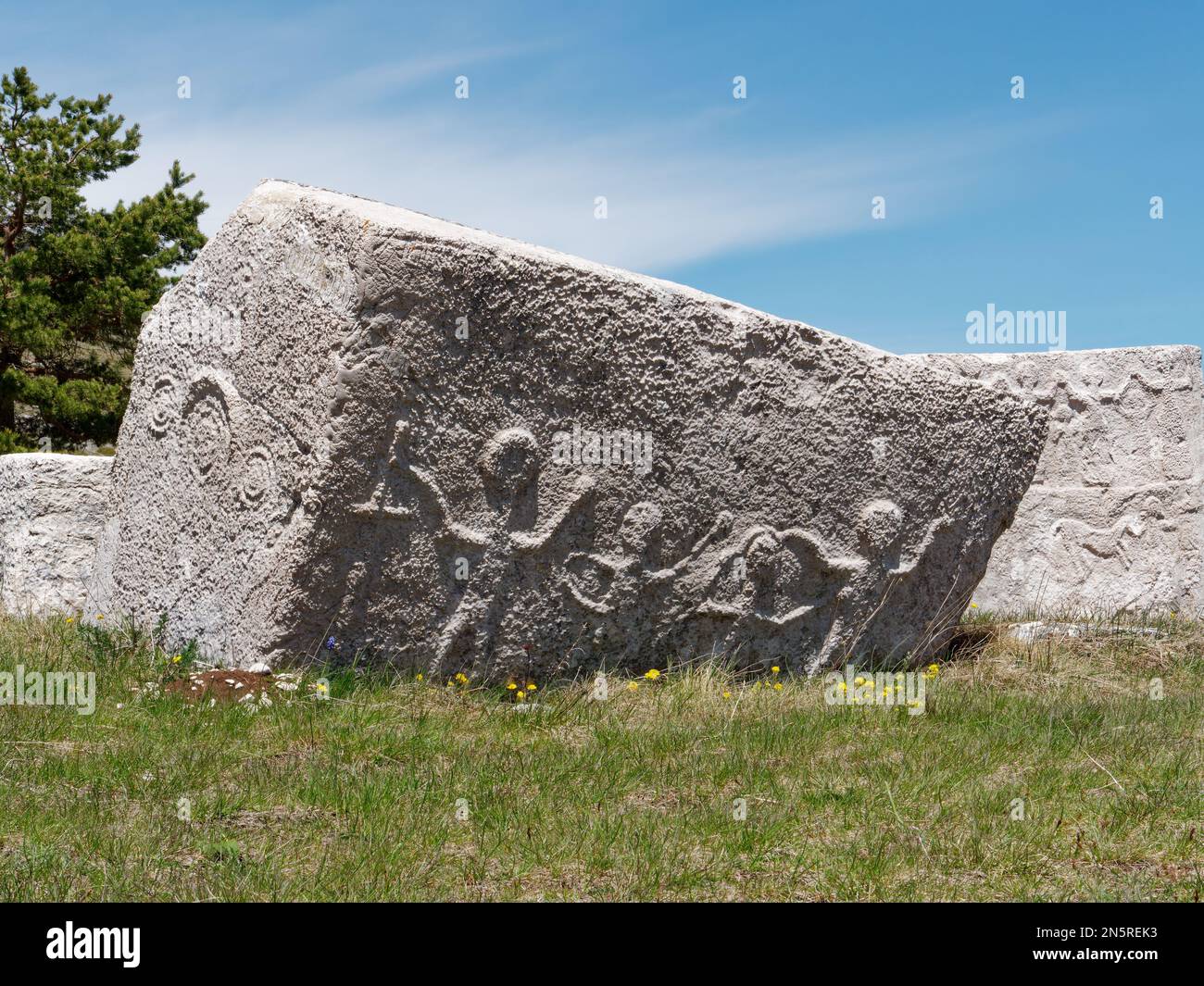 Stecci Medieval Tombstones Graveyards Dugo Polje in Blidinje, BiH ...