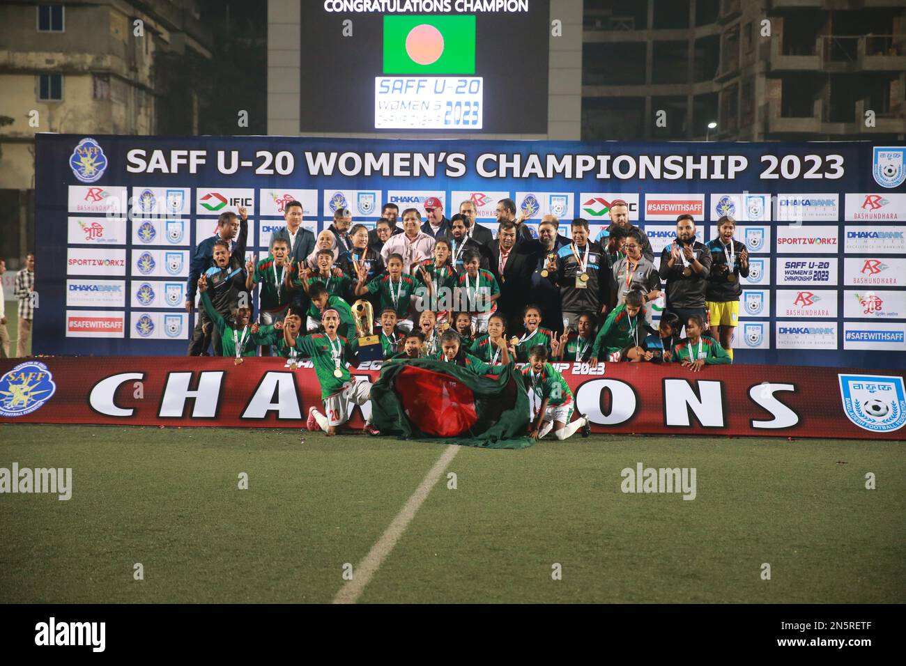 Bangladesh regained the SAFF U-20 Women's Championship title with a ...