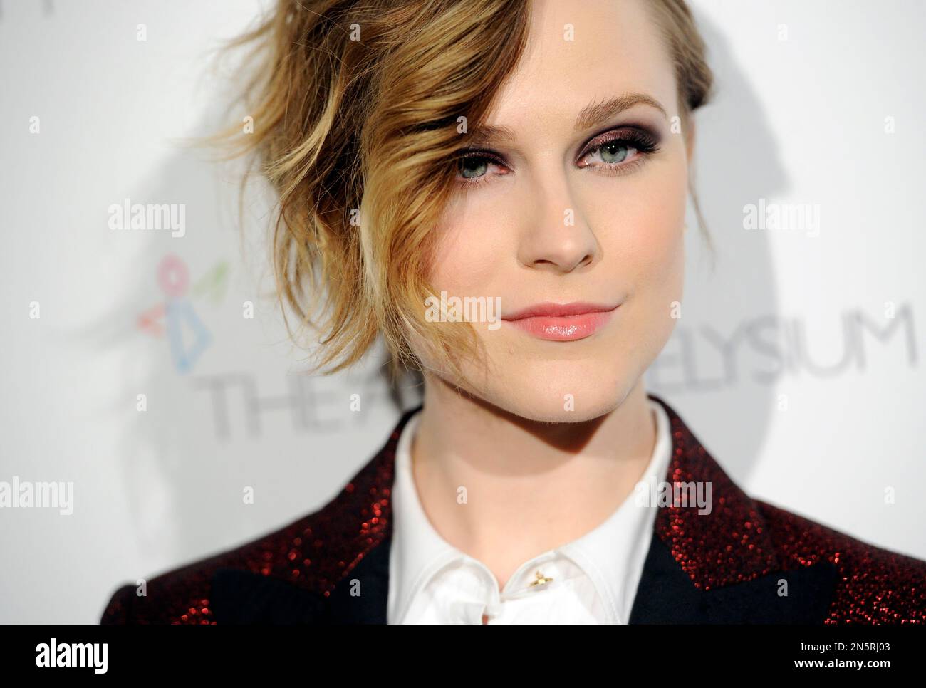 Actress/singer Evan Rachel Wood poses at The Art of Elysium's Heaven ...