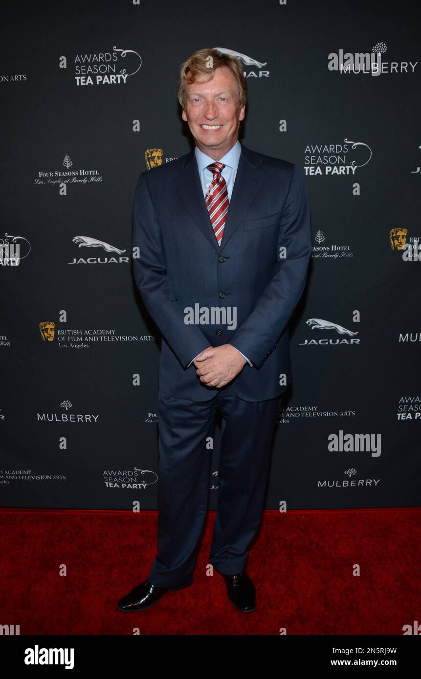 Nigel Lythgoe arrives at the BAFTA Los Angeles Film Award Season Tea on ...