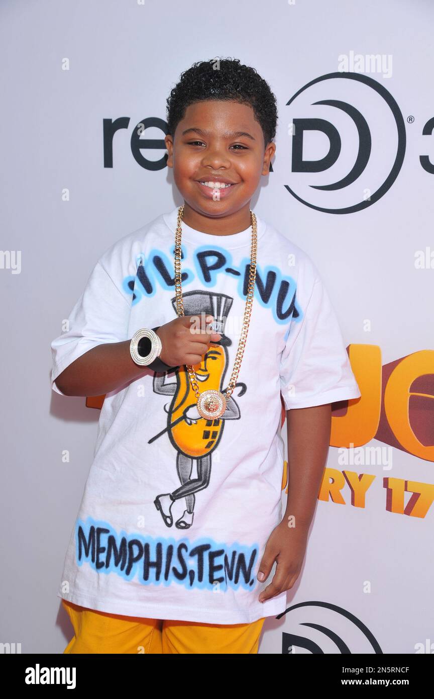 Actor Benjamin Flores, Jr. is seen at the premiere of the animated film ...