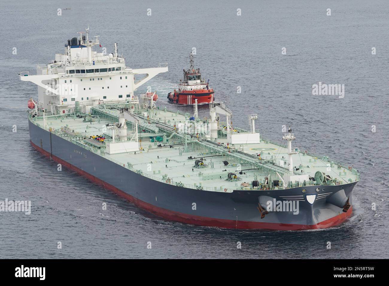 A Tanker Ship Carrying Liquids Between Ports Stock Photo - Alamy