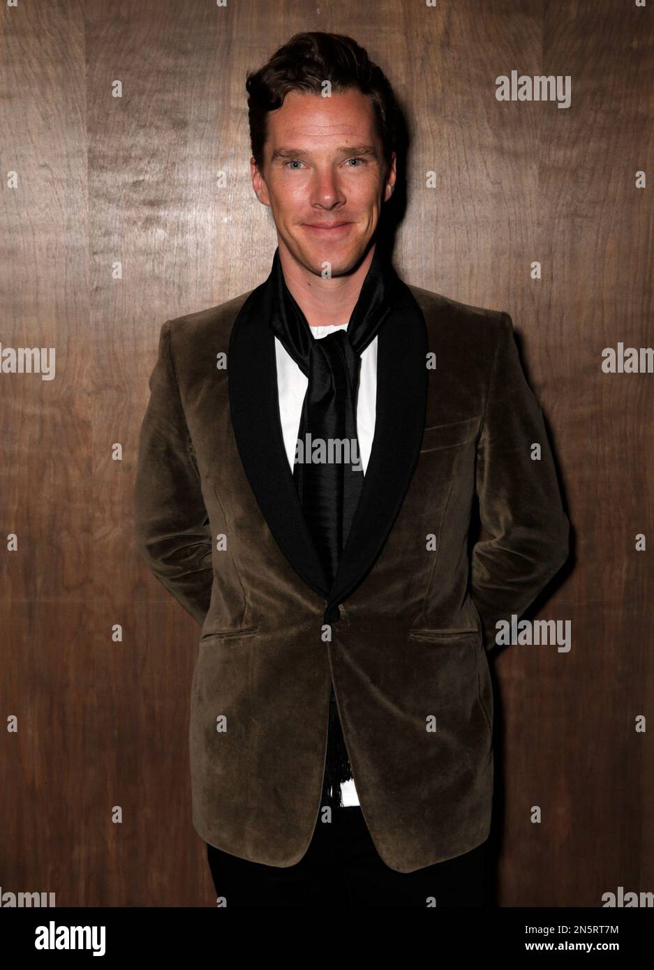 IMAGE DISTRIBUTED FOR INSTYLE - Benedict Cumberbatch attends a cocktail ...
