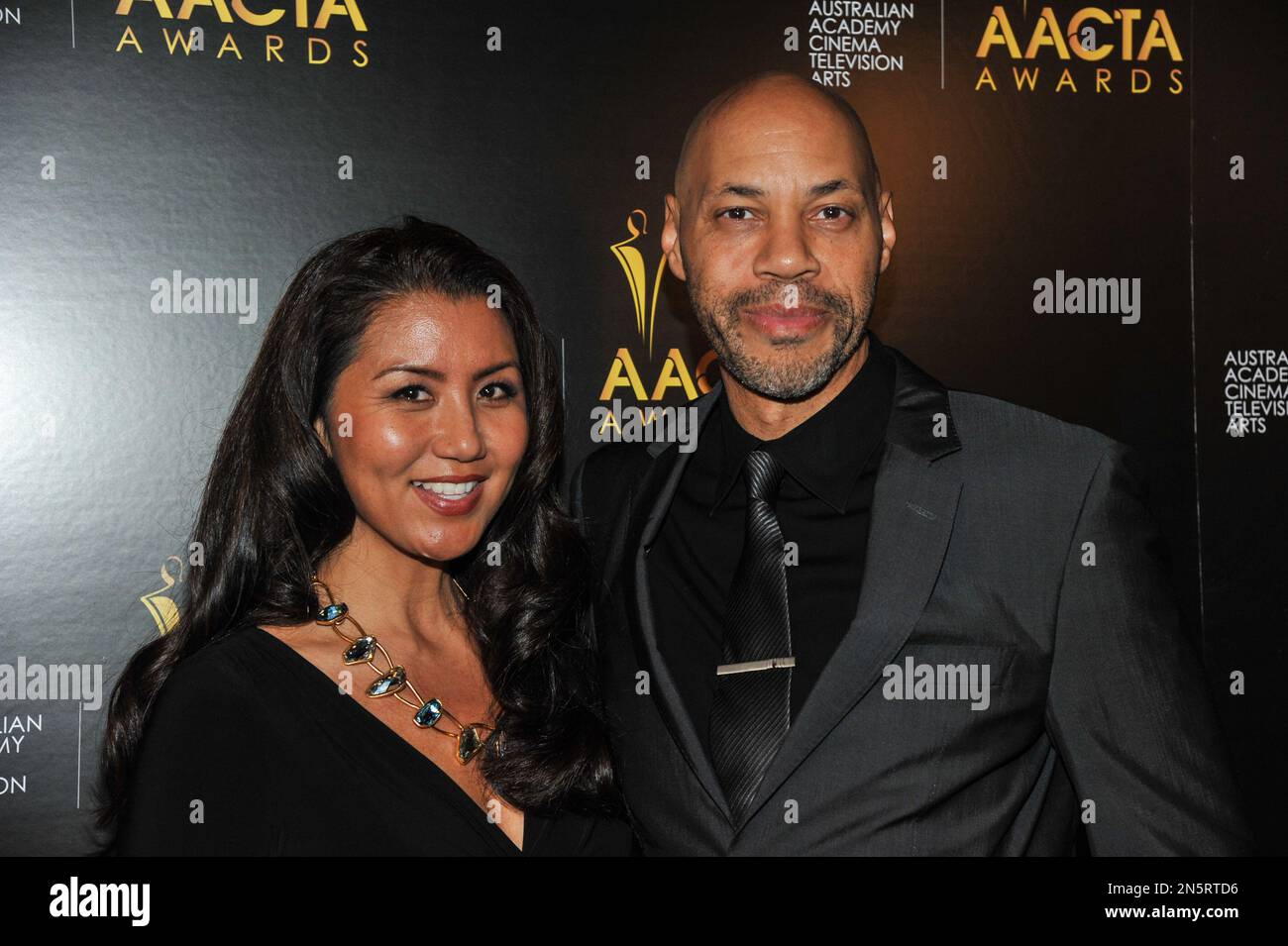 Gayle Yoshida, left, and John Ridley arrive at the 3rd Annual AACTA ...