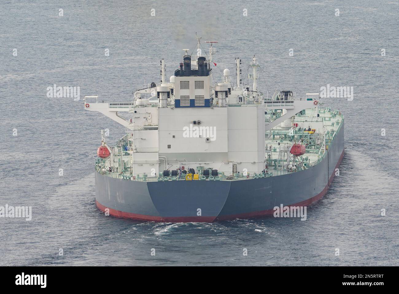 A Tanker Ship Carrying Liquids Between Ports Stock Photo - Alamy