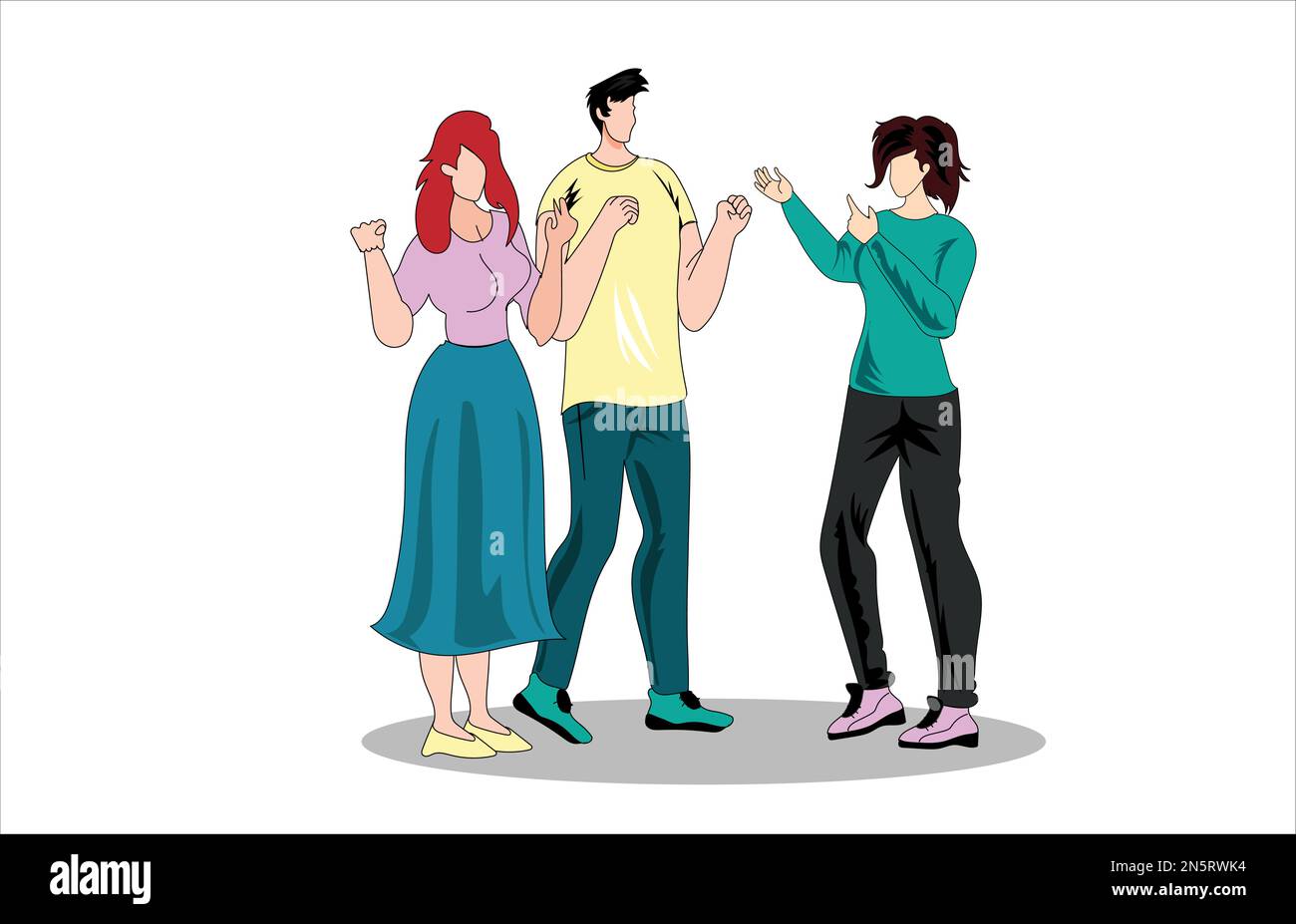 Talking other Stock Vector Images - Alamy