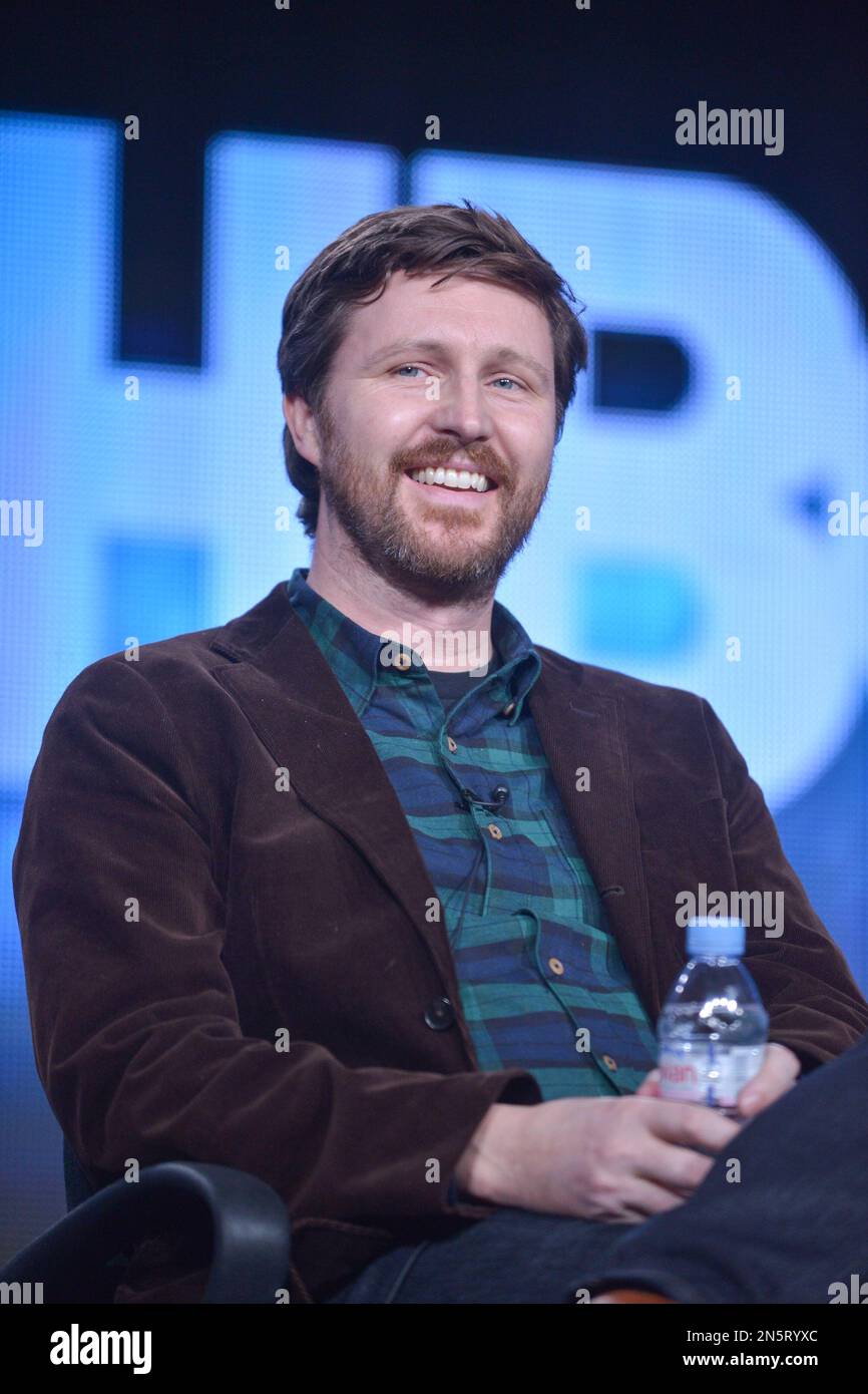 Andrew Haigh on stage during the Looking panel discussion at the HBO ...