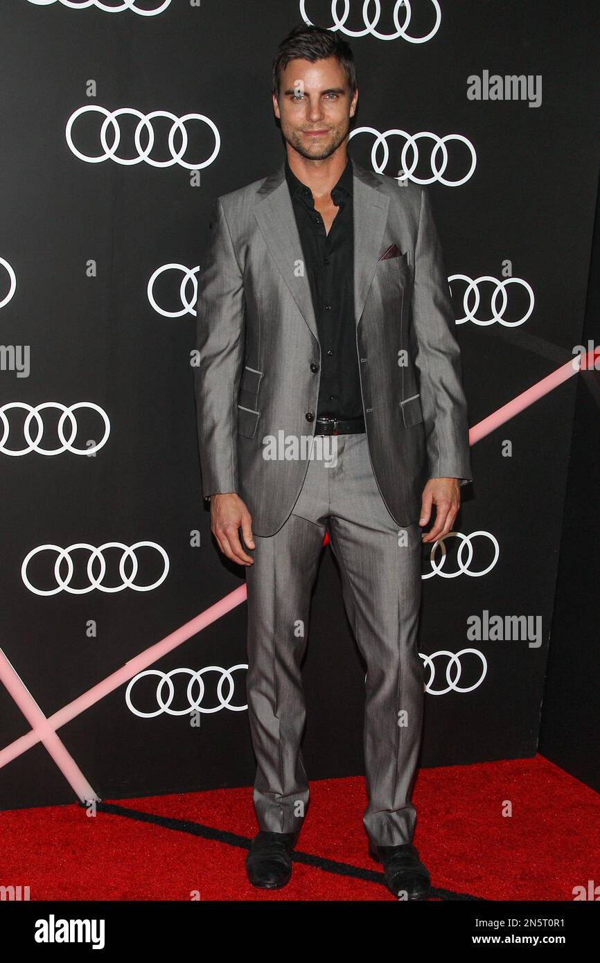 Actor Colin Egglesfield arrives to the Audi Golden Globes Cocktail ...