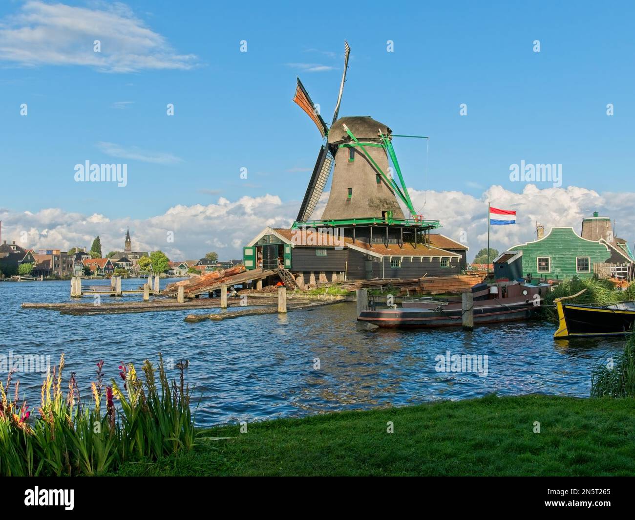 Amsterdam windmills hi-res stock photography and images - Alamy