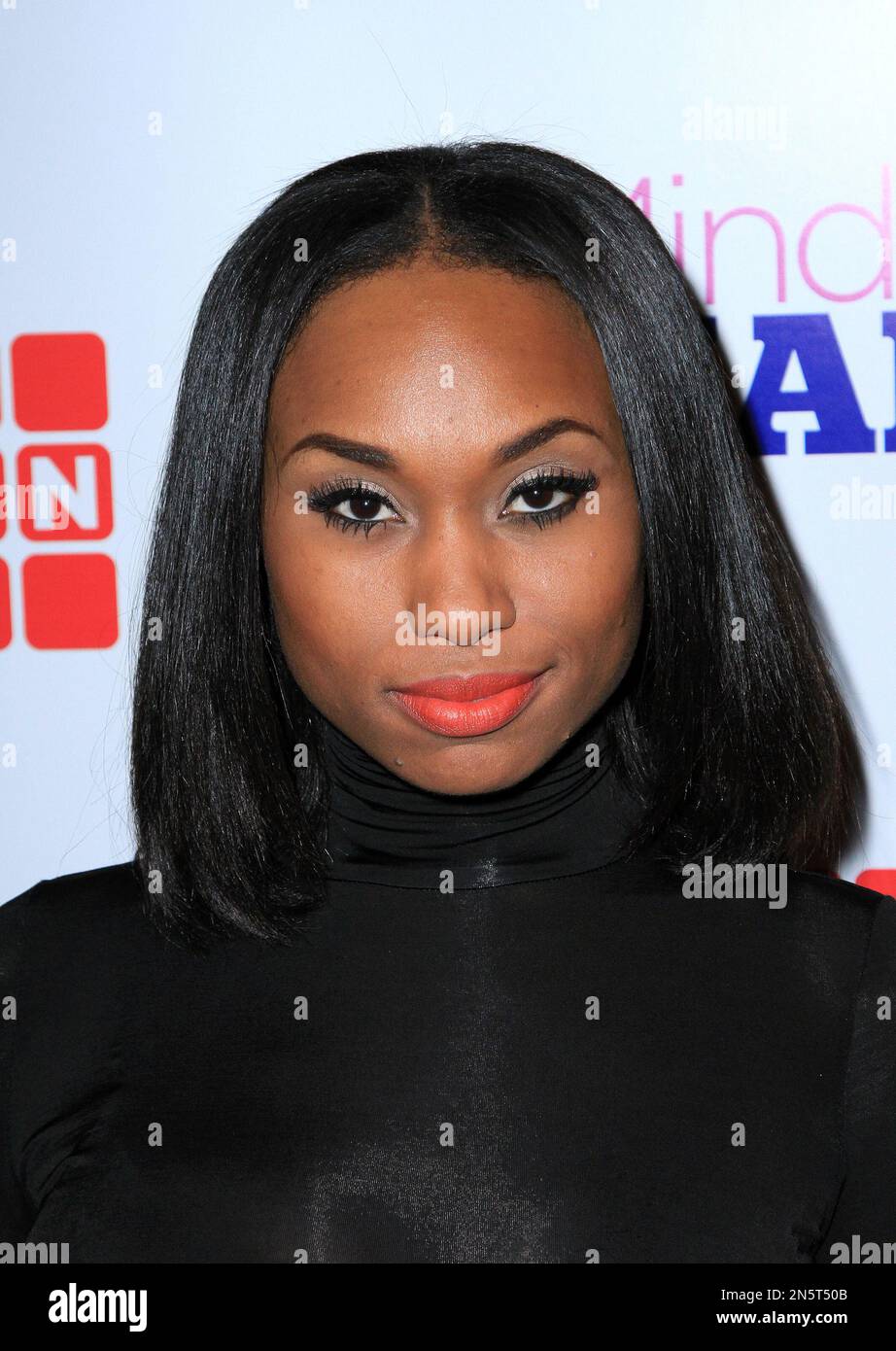Actress Angell Conwell seen at GSN "Mind of a Man" Premiere Launch ...