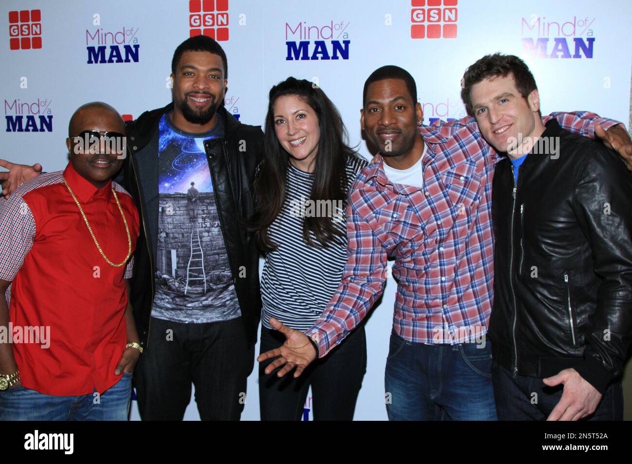 Actor and comedians Alex Thomas, DeRay Davis, Bethany Dwyer, Tony Rock ...