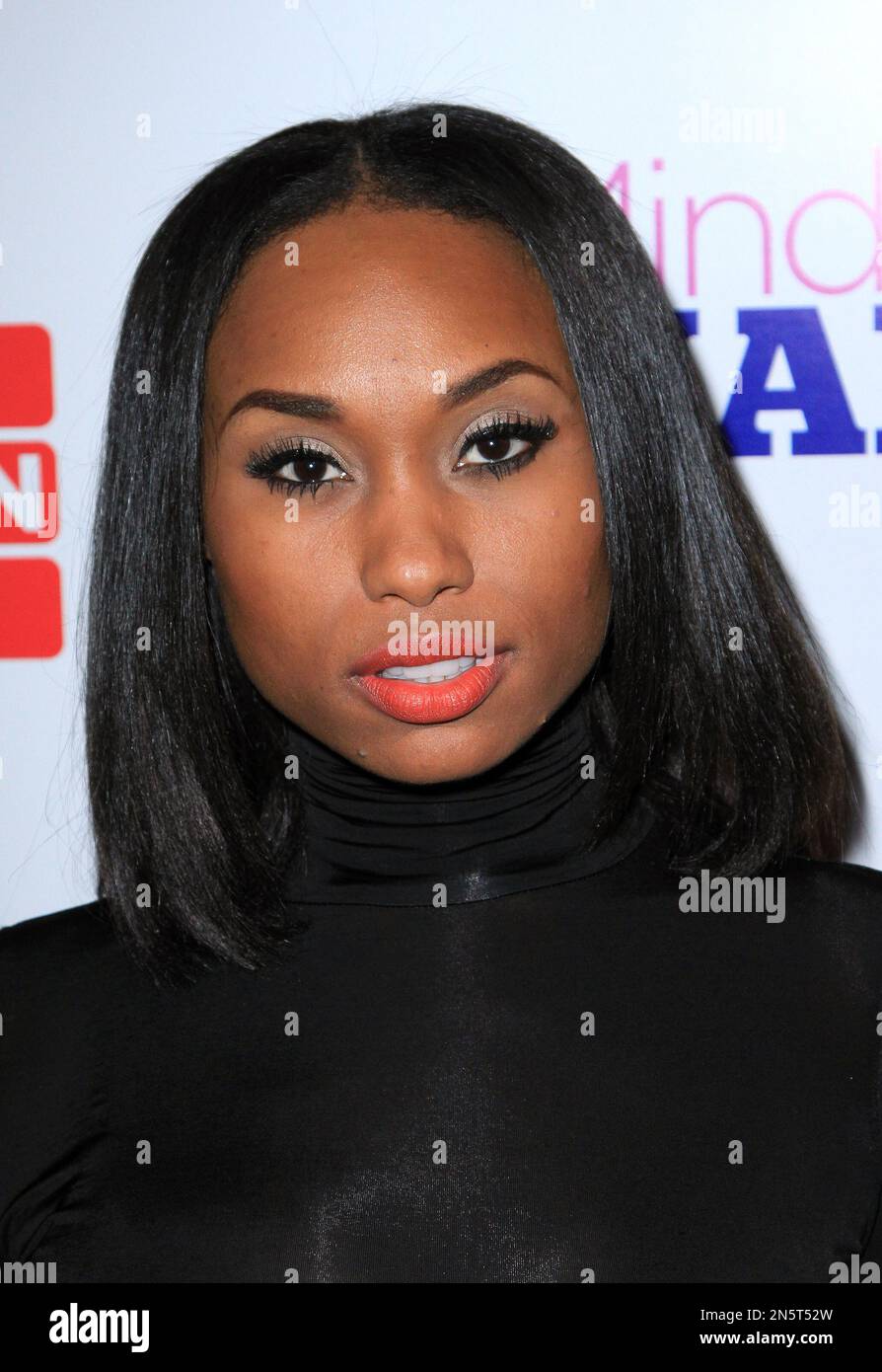 Actress Angell Conwell seen at GSN "Mind of a Man" Premiere Launch ...