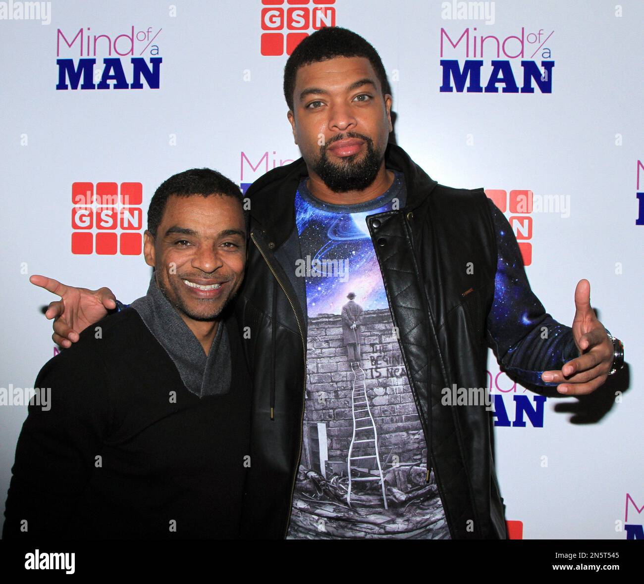 Business manager Lealand "Pookey" Wigington and game show host DeRay ...