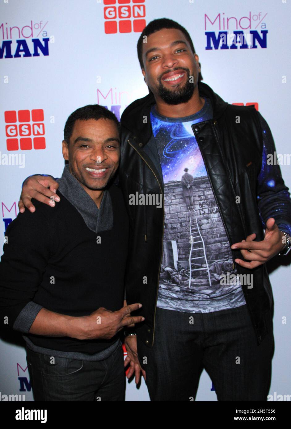 Business manager Lealand "Pookey" Wigington and game show host DeRay ...