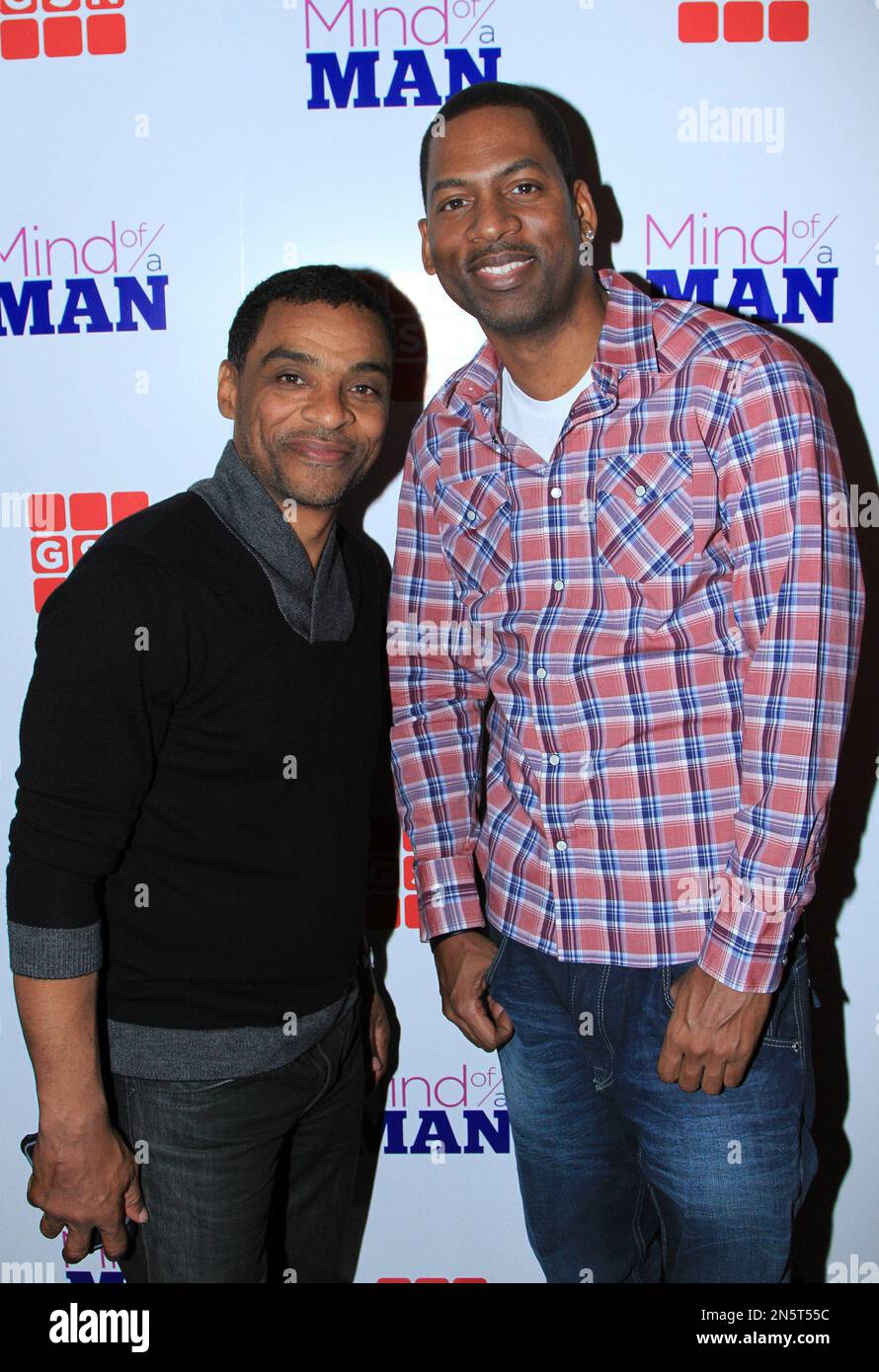 Business manager Lealand "Pookey" Wigington and comedian Tony Rock seen ...