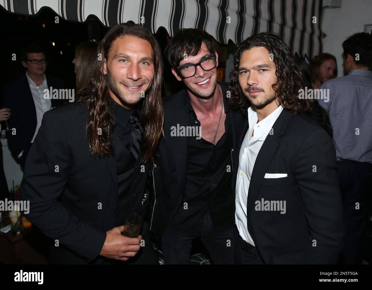 IMAGE DISTRIBUTED FOR STARZ - From left, Zach McGowan, Toby Schmitz ...