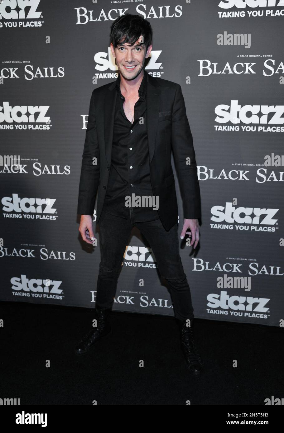 Toby Schmitz arrives at the LA Premiere Screening of "Black Sails" on ...