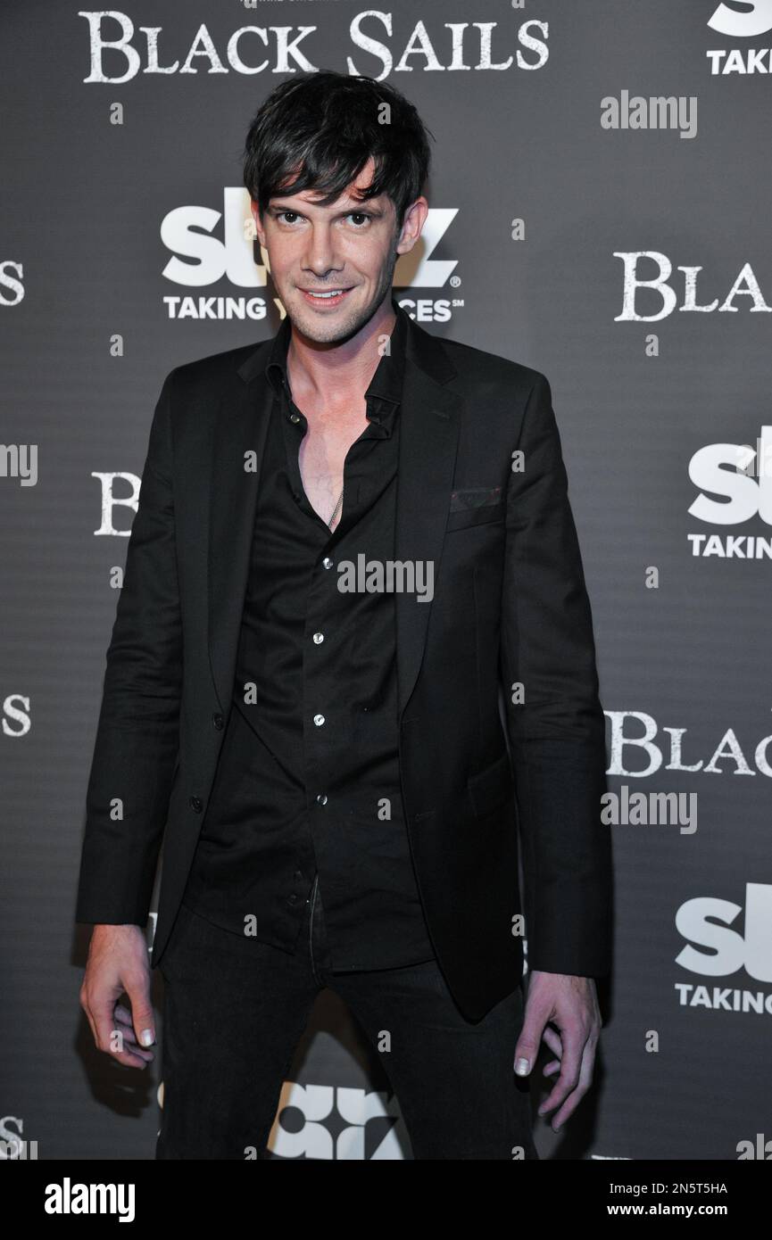 Toby Schmitz arrives at the LA Premiere Screening of "Black Sails" on ...