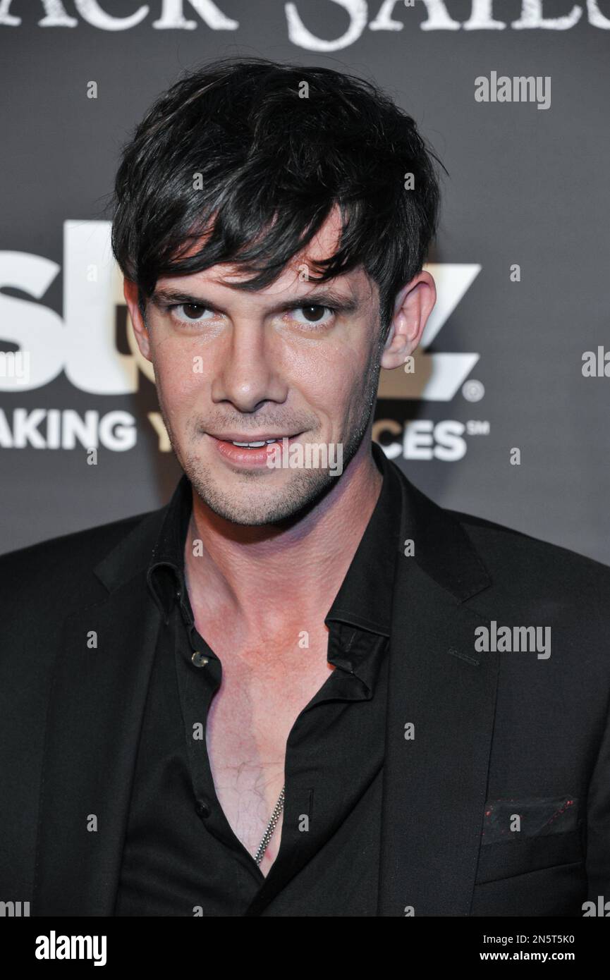 Toby Schmitz arrives at the LA Premiere Screening of "Black Sails" on ...