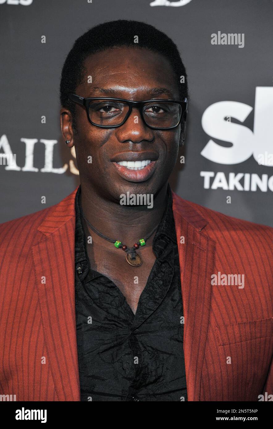 Hakeem Kae-Kazim arrives at the LA Premiere Screening of "Black Sails ...