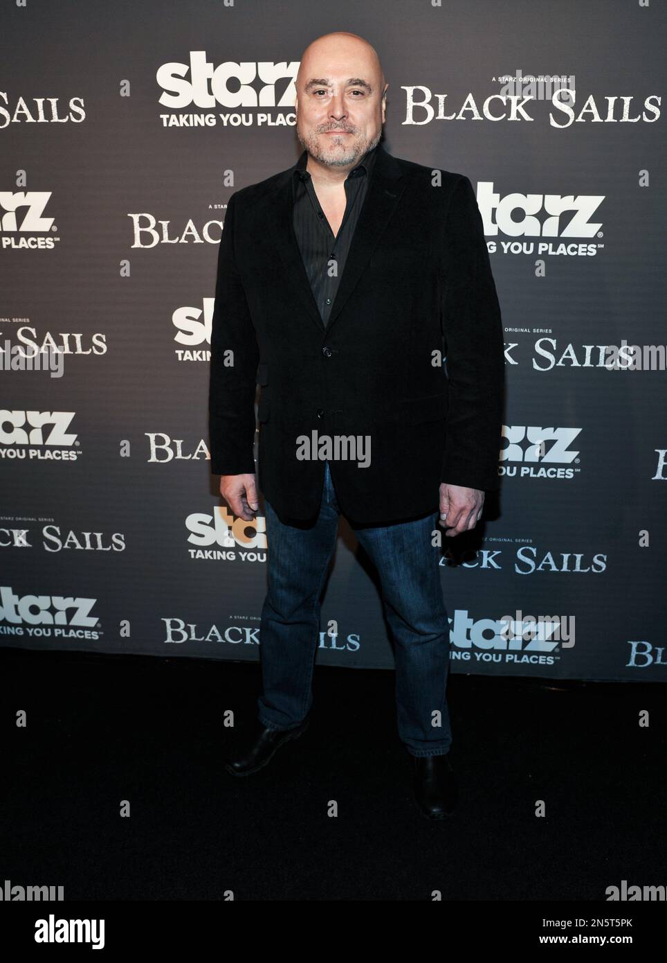 Mark Ryan arrives at the LA Premiere Screening of "Black Sails" on ...