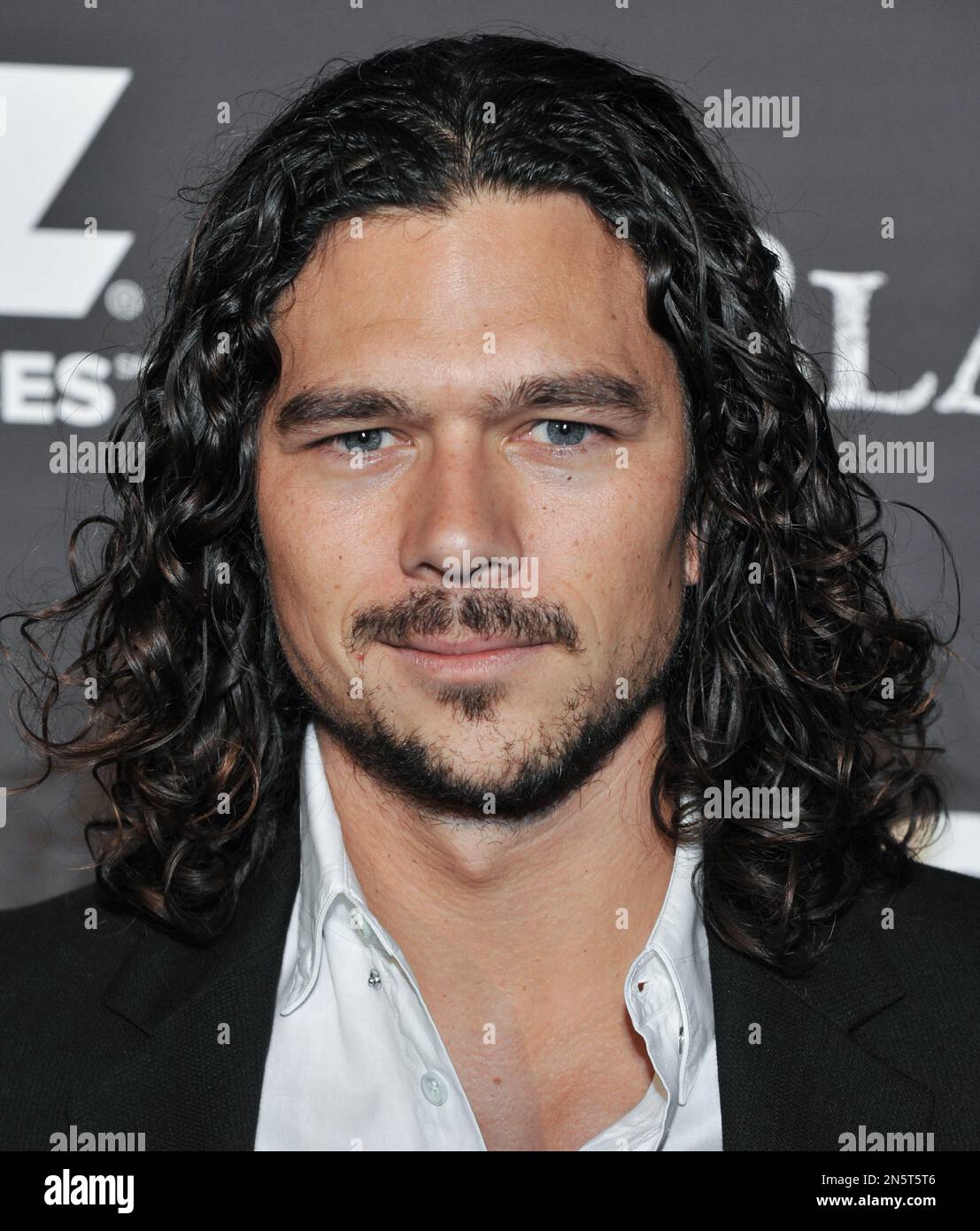 Luke Arnold arrives at the LA Premiere Screening of "Black Sails" on ...