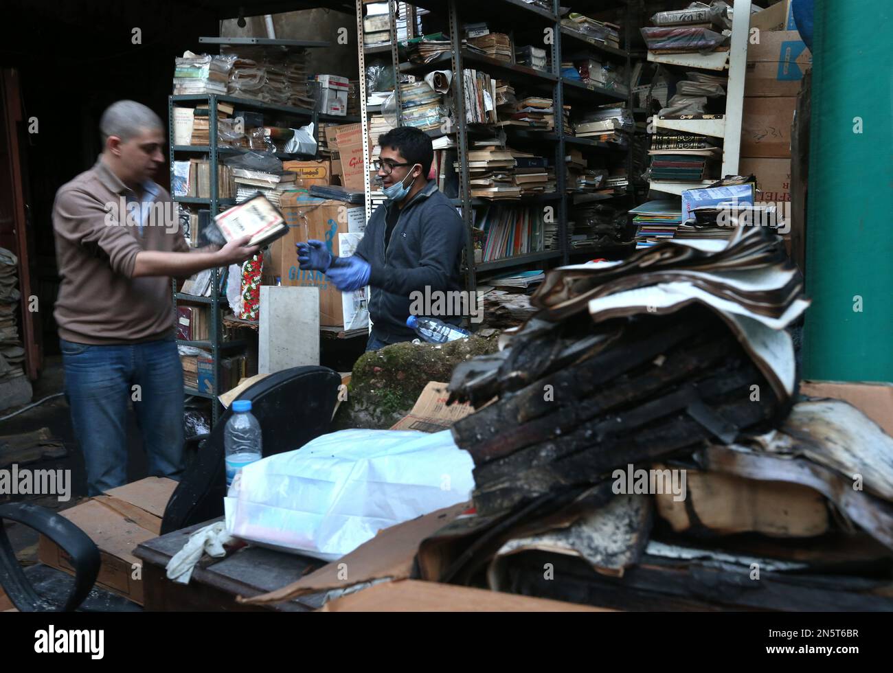In this picture taken on Sunday, Jan. 5, 2014, Lebanese activists ...