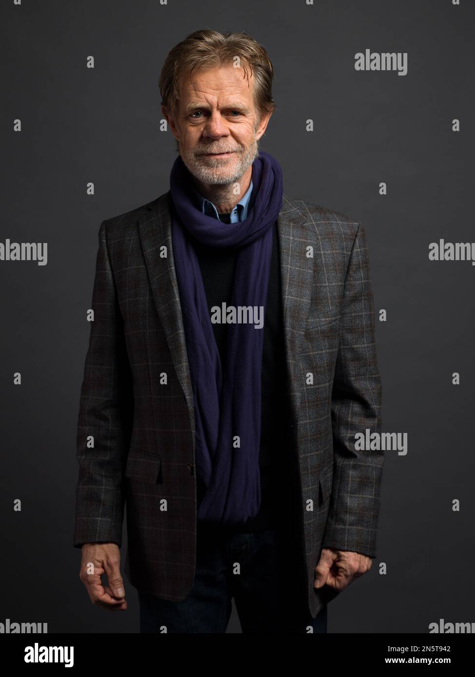 Star of the Showtime network series, "Shameless," actor William H. Macy poses for a portrait, on ...