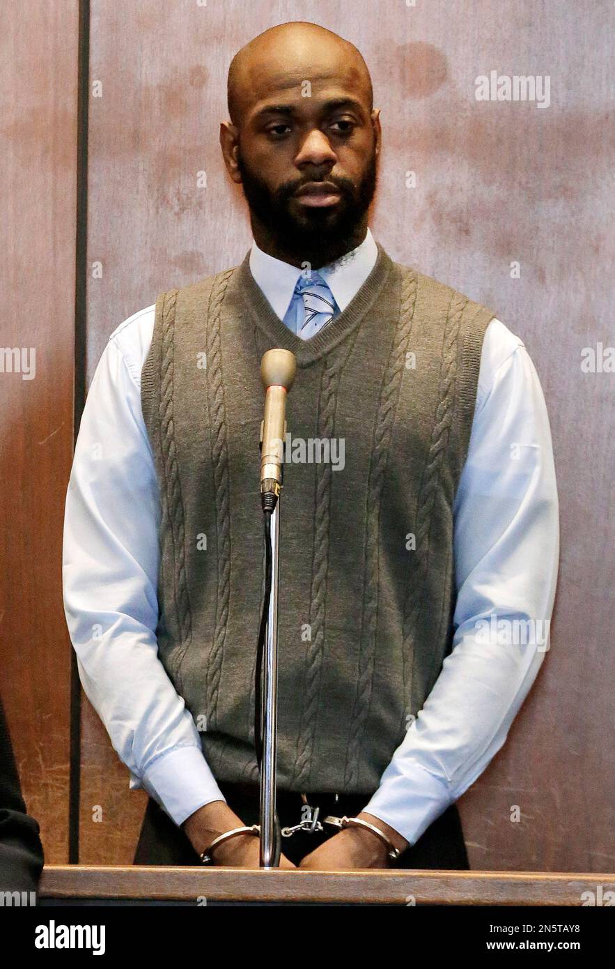 Hanif Thompson, 29, one of four accused in the Dec. 15, 2013 ...