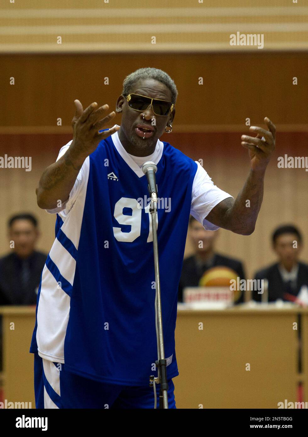 Dennis Rodman sings Happy Birthday to North Korean leader Kim Jong Un ...