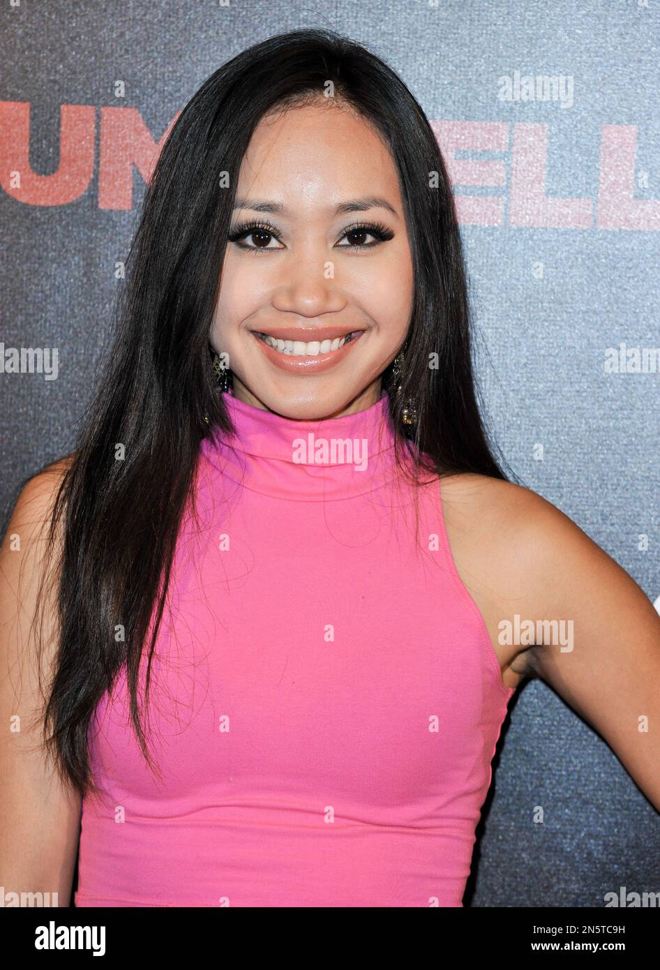 Deanna Pak arrives at the LA Premiere of "Dumbbells" at Supperclub on ...