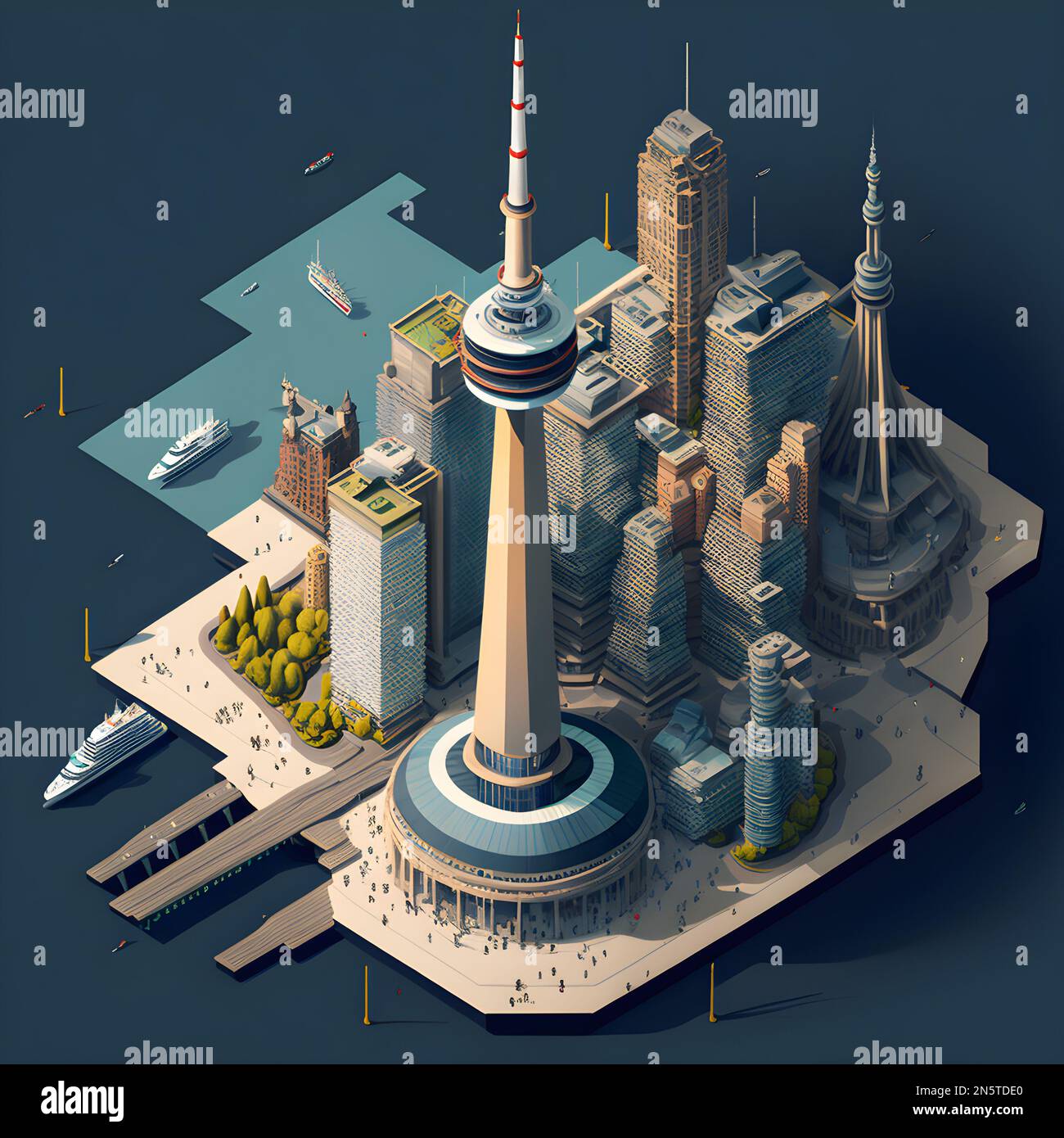 Discover the beauty of the world, one illustration at a time Stock ...