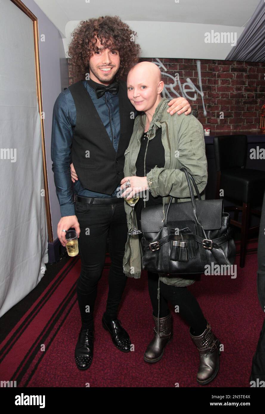 Jonny Davies and Gail Porter attend the premiere of The Cirque du ...