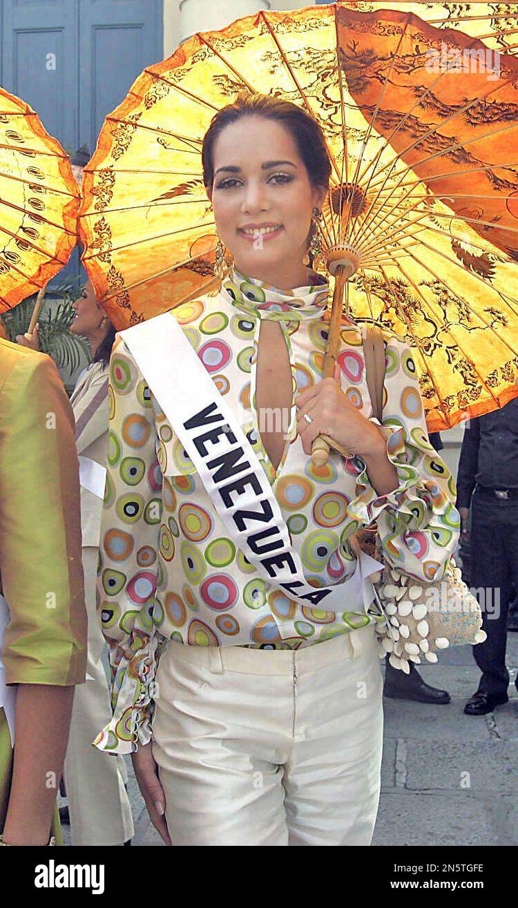 FILE - In this May 11, 2005 file photo, Miss Venezuela Monica Spear ...