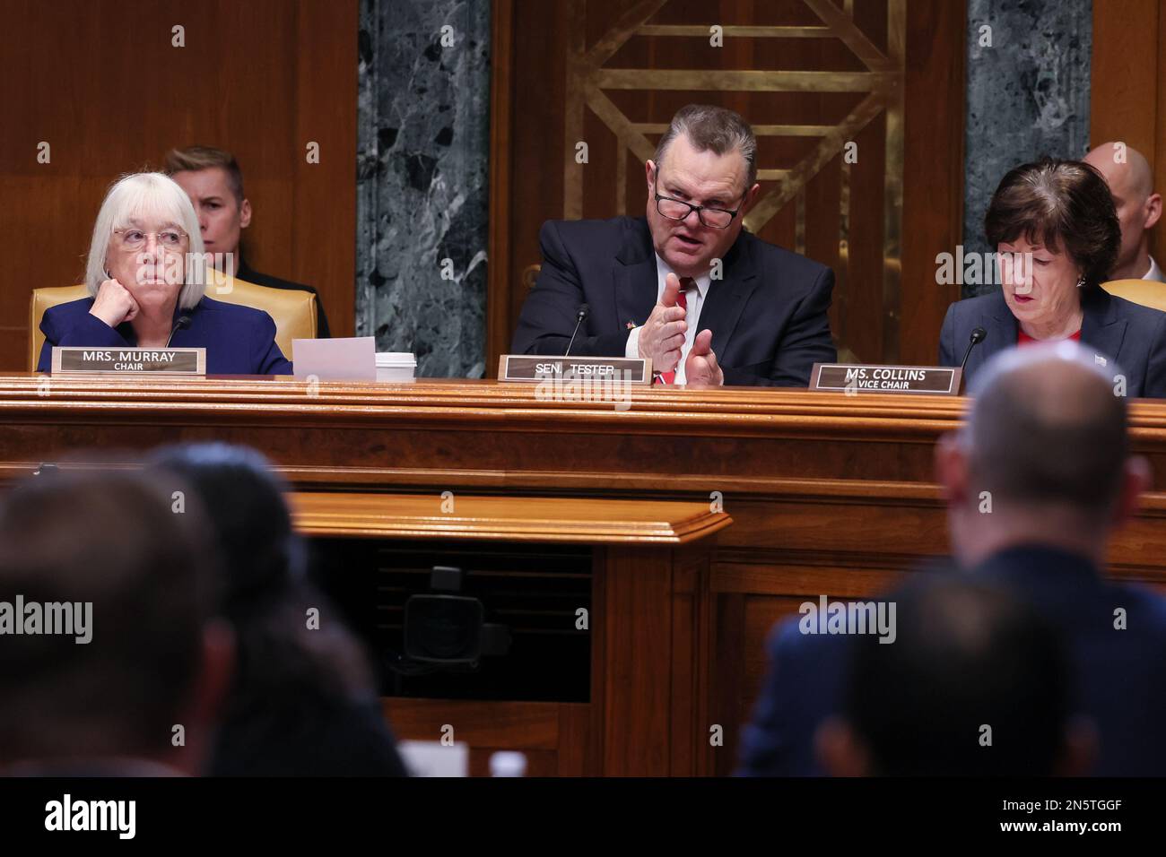 Senate appropriations committees subcommittee hi-res stock photography ...