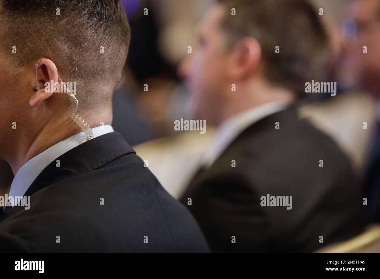 Shallow depth of field (selective focus) image with the coiled tube ...