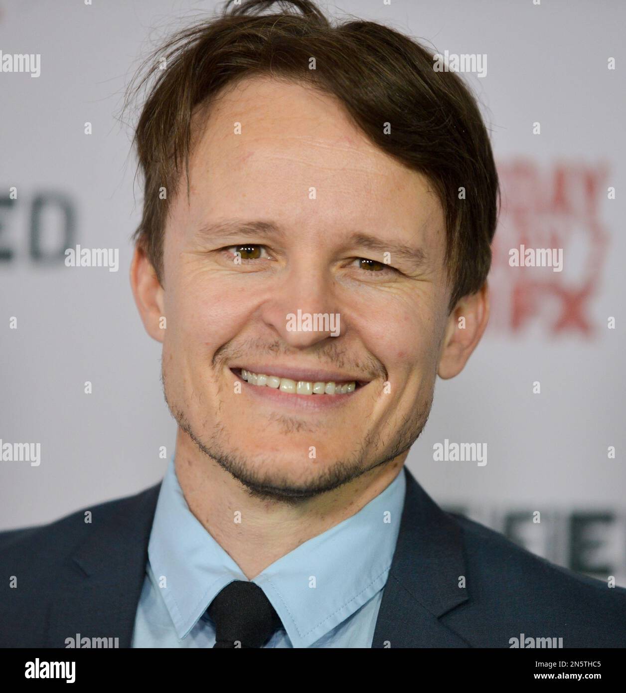 Damon Herriman Arrives At The La Premiere Screening Of Justified At The Directors Guild Of