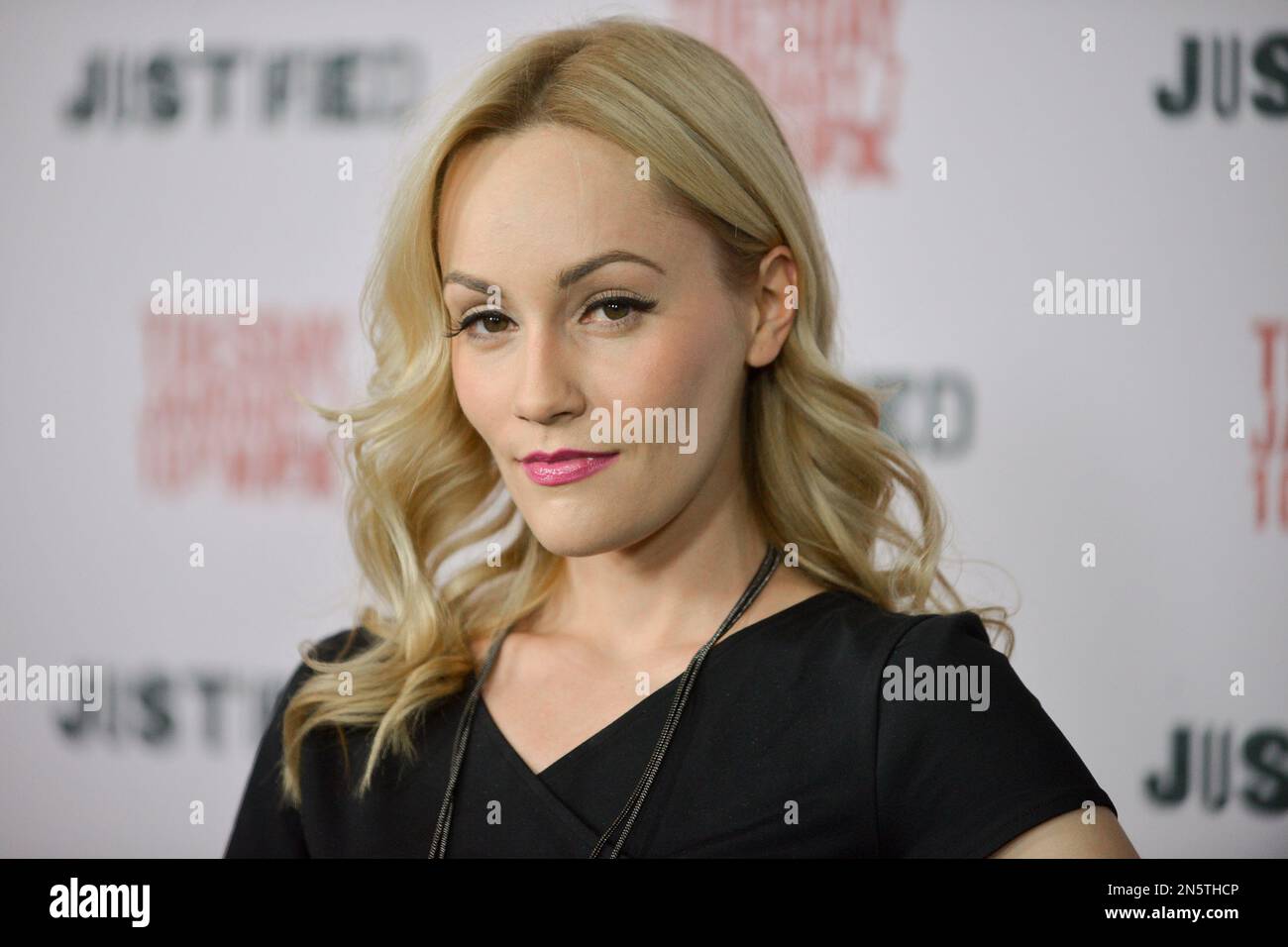 Cathy Baron arrives at the LA Premiere Screening of "Justified" at the ...