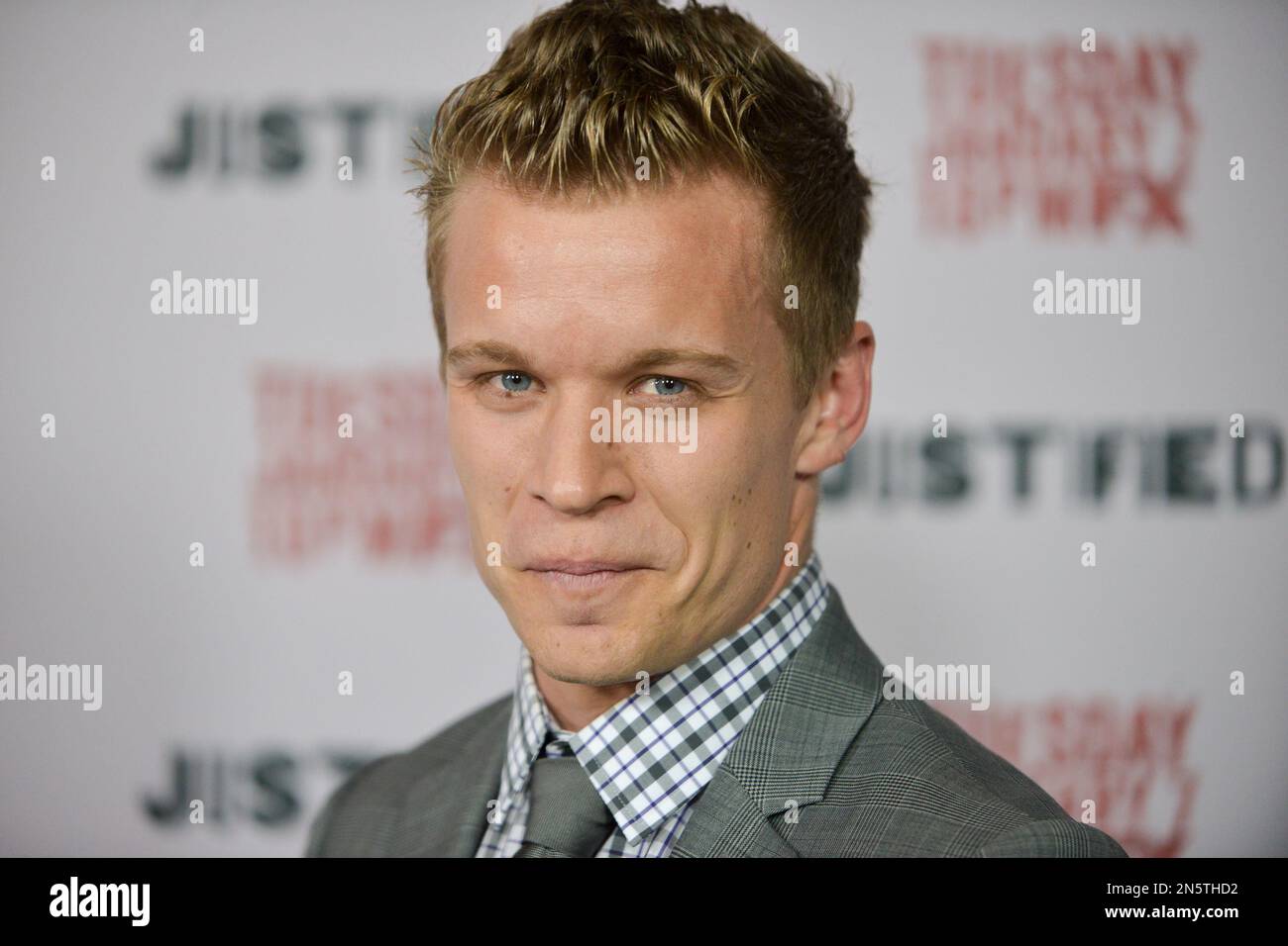 Jesse Luken arrives at the LA Premiere Screening of "Justified" at the ...