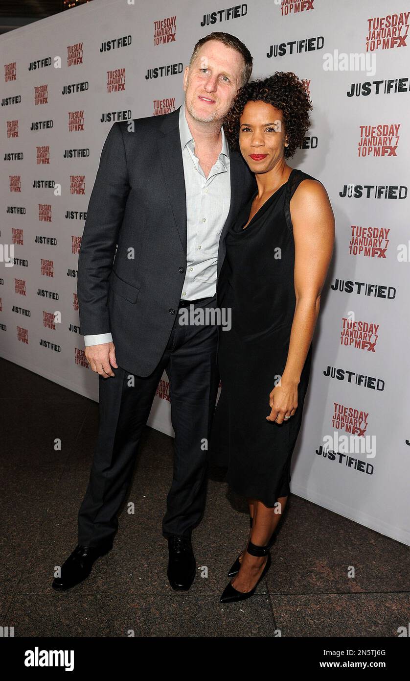 From left, Michael Rapaport and Kebe Dunn are seen at the Red Carpet ...