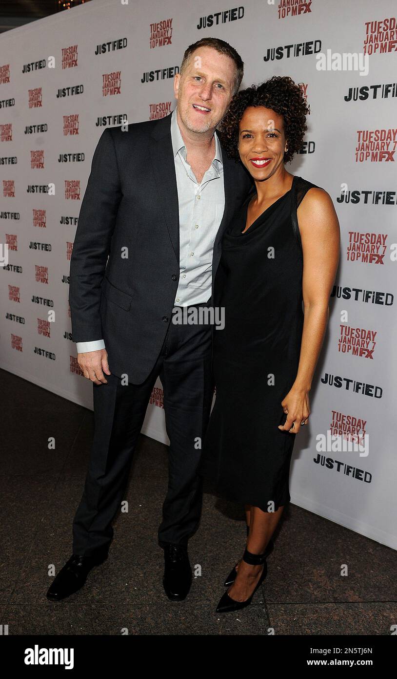 From left, Michael Rapaport and Kebe Dunn are seen at the Red Carpet ...