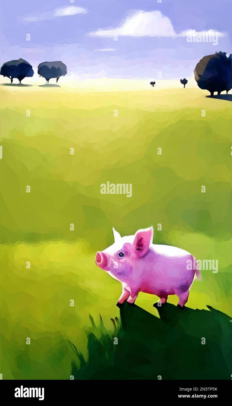 Mixed farm animals Stock Vector Images - Alamy