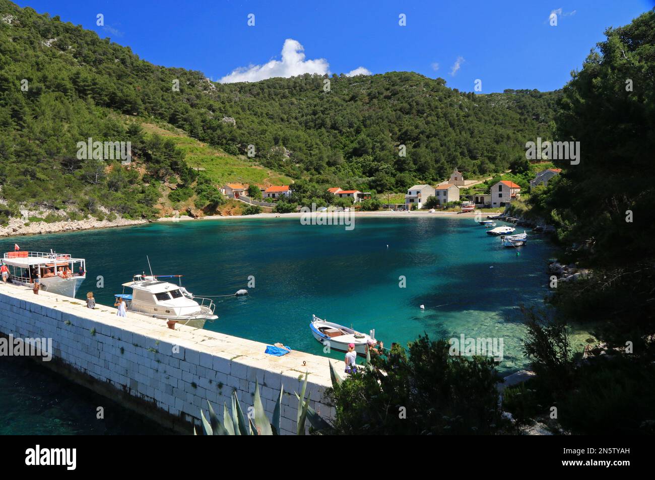 Stiniva bay hi-res stock photography and images - Alamy