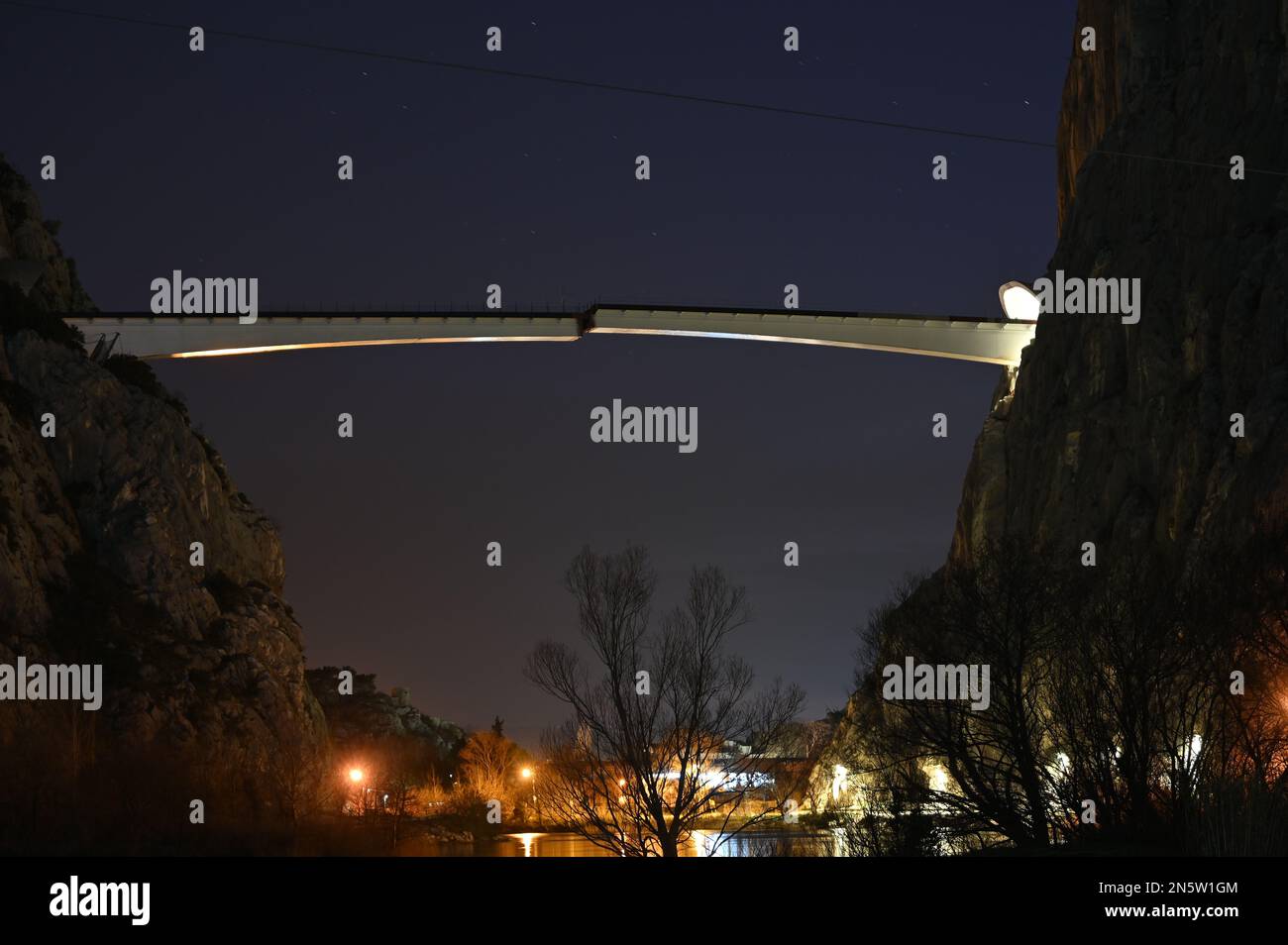 Photo taken on February 09, 2023 shows the final phase of connecting ...