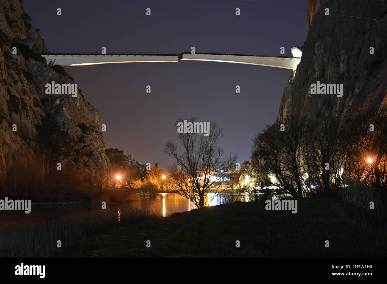 Photo taken on February 09, 2023 shows the final phase of connecting ...