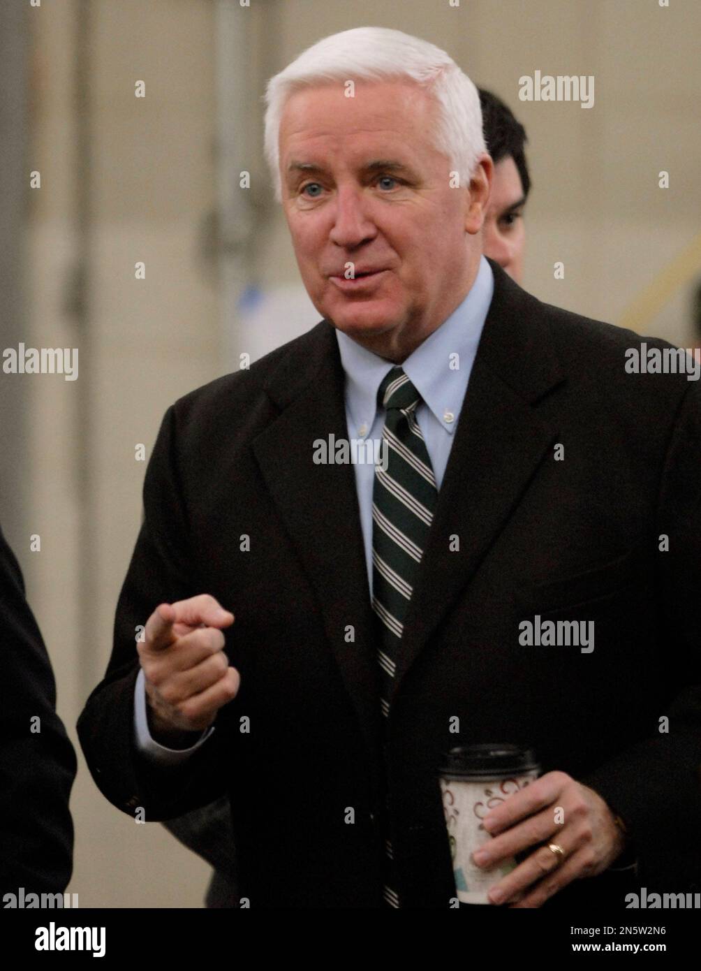Pennsylvania Gov. Tom Corbett arrives at the opening of the 98th ...