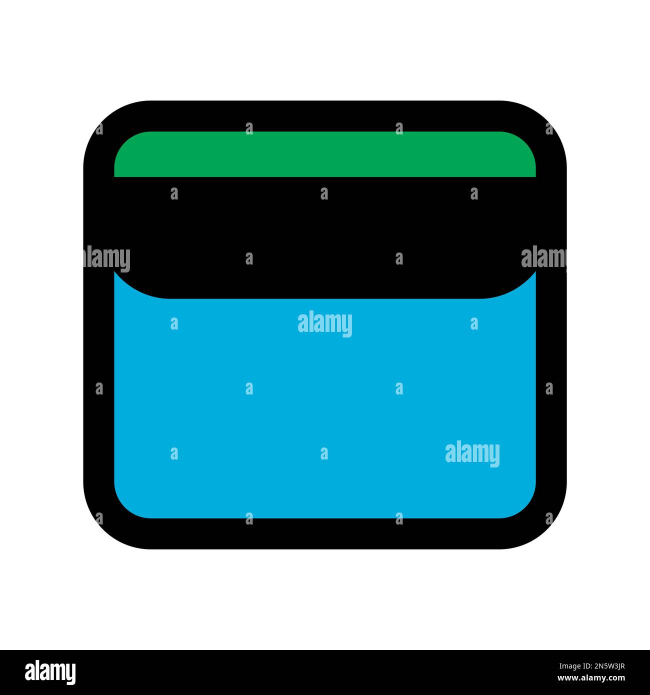 Browsers icon line isolated on white background. Black flat thin icon ...