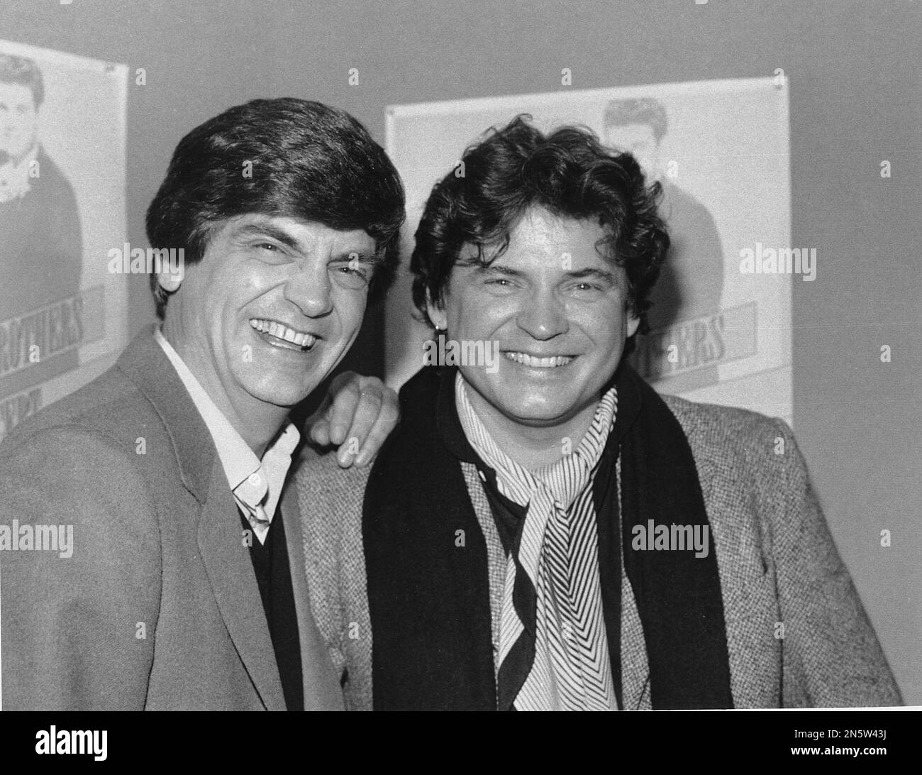 FILE - In this Jan. 4, 1984 file photo, Phil, left, and Don Everly, of ...