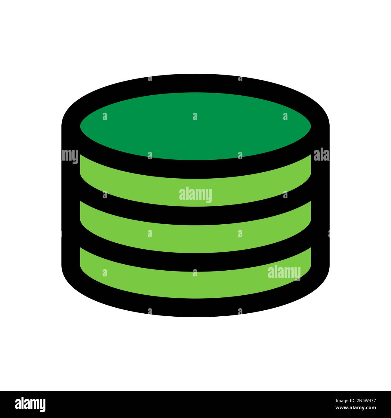 Server linear icon editable Stock Vector Images - Alamy